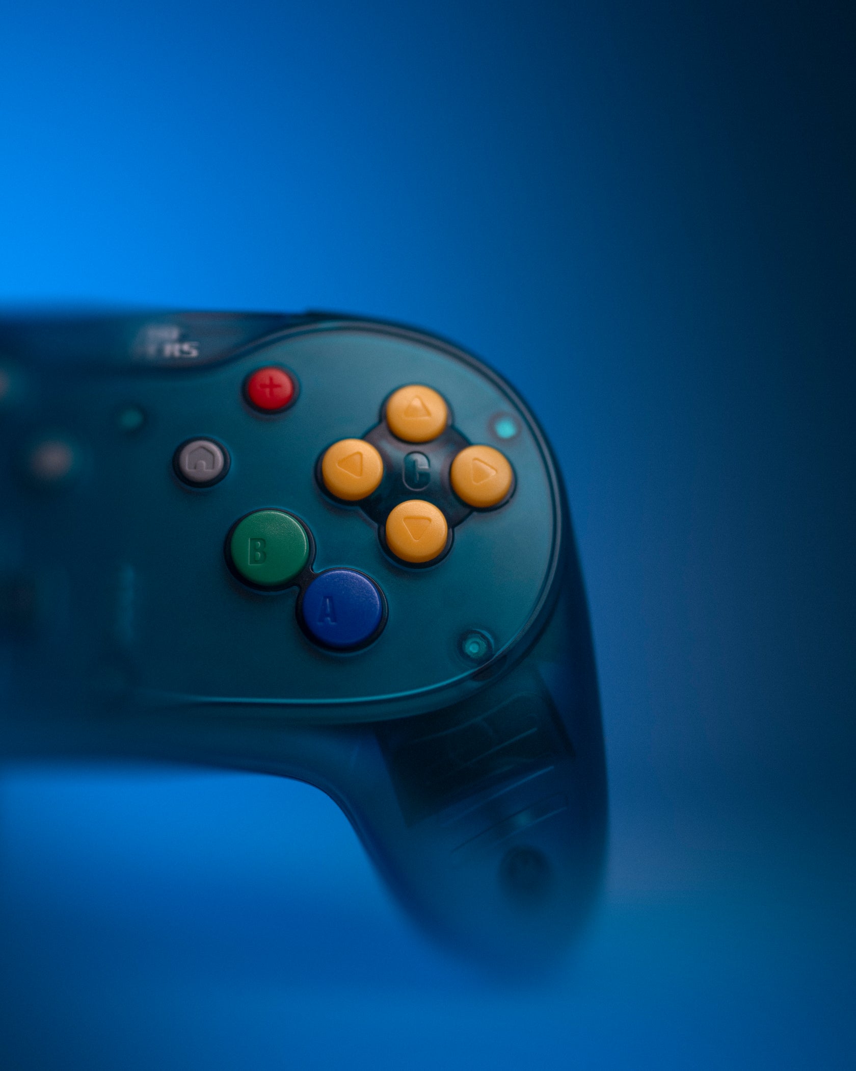 Brawler64 N64 Pro Series Wireless Controller [Ice Blue] - N64 / Switch ...