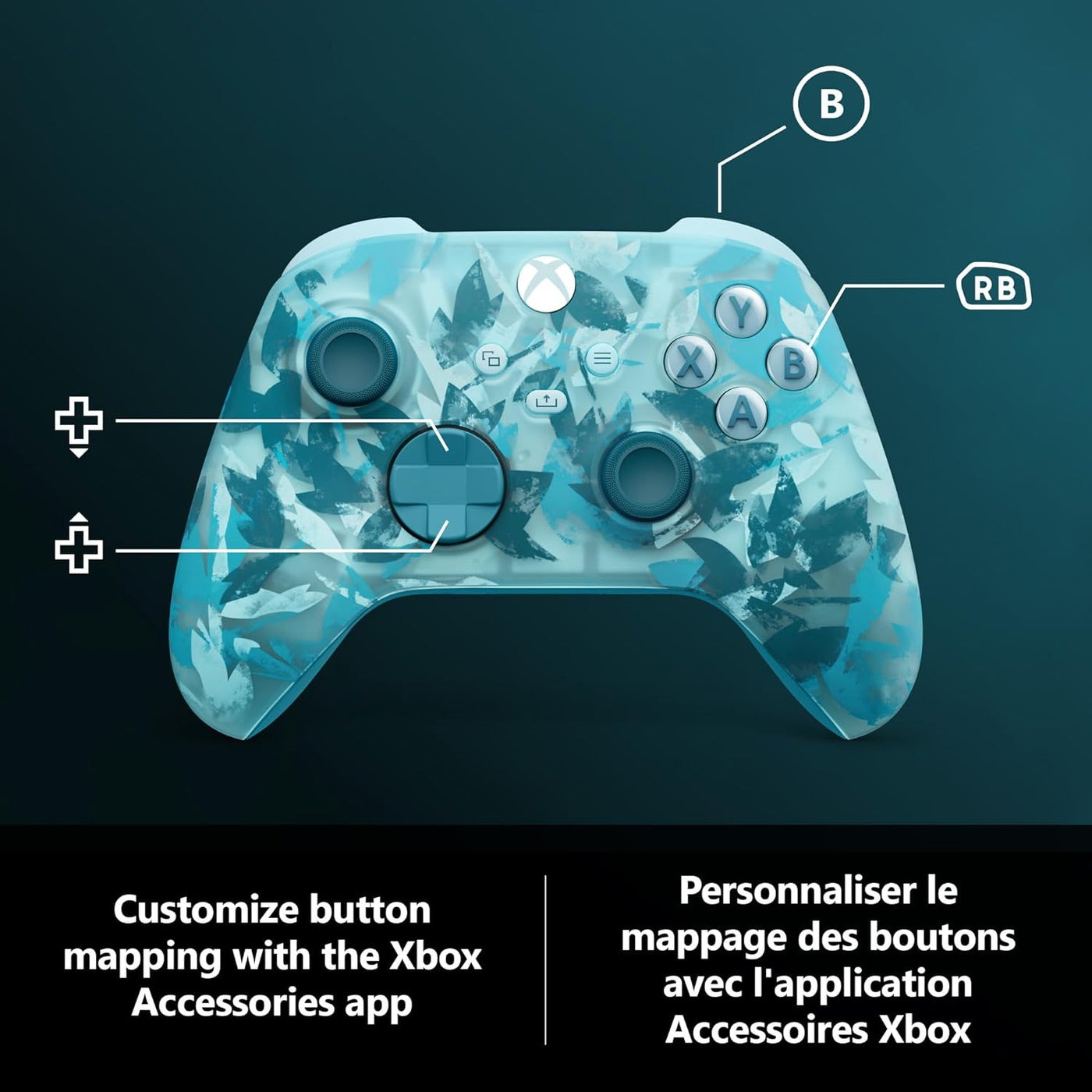 Xbox Wireless Controller for Xbox Series X|S/Xbox One/PC - Ice Breaker ...