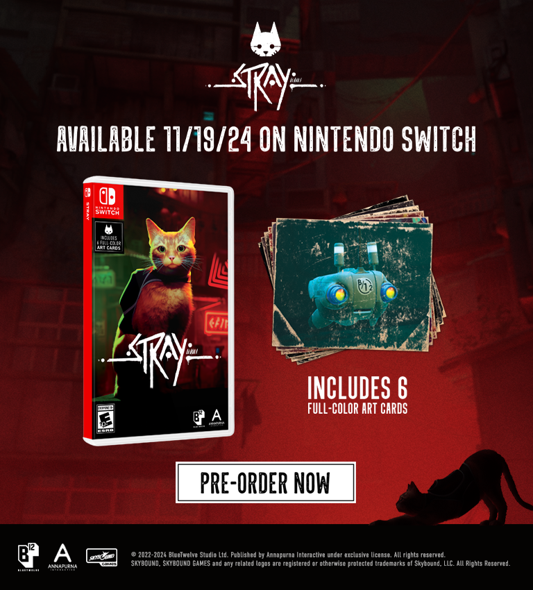 Stray - Nintendo Switch (PRE-ORDER) — VIDEOGAMESPLUS.CA