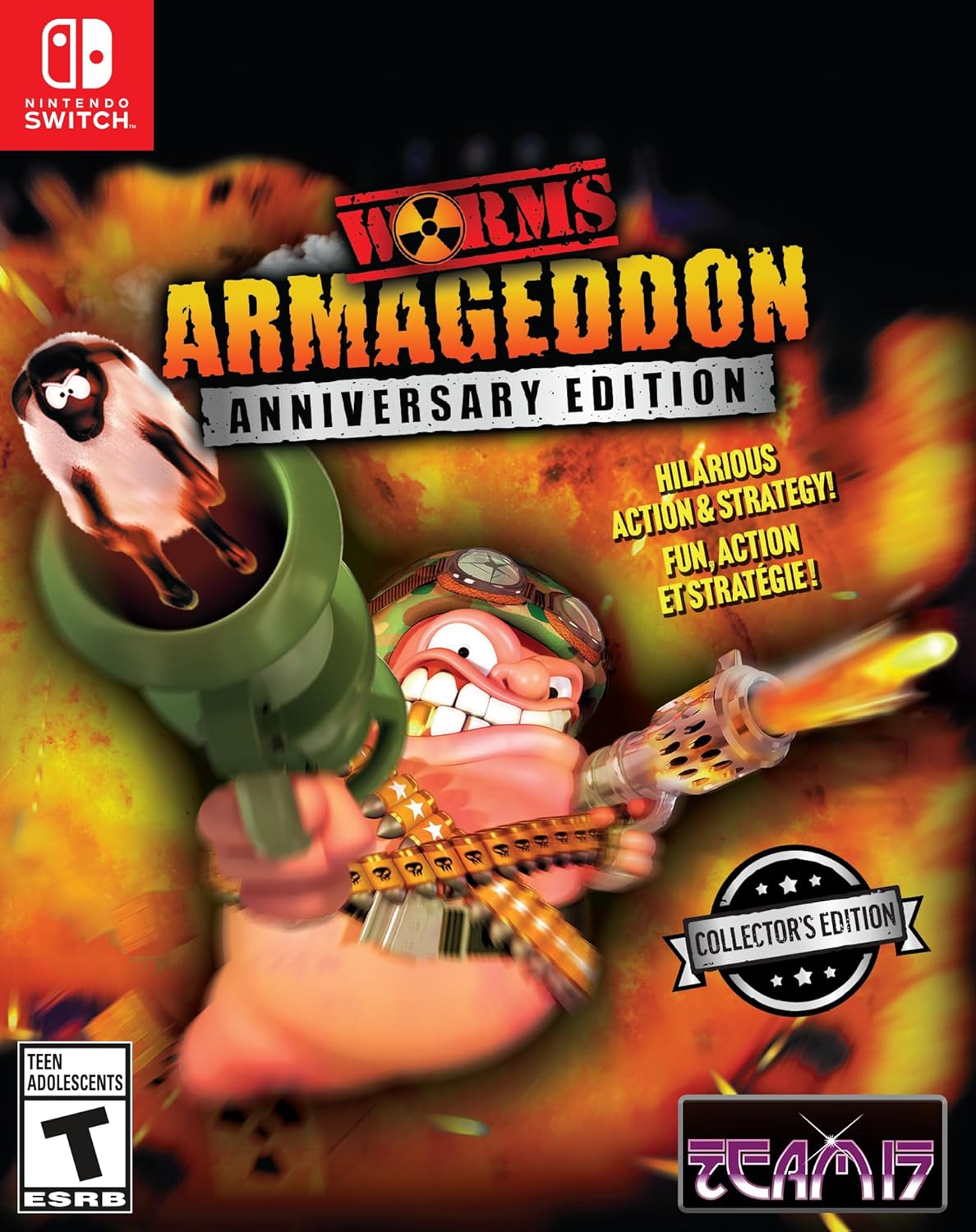 Worms Armageddon Anniversary Edition - Nintendo Switch — VIDEOGAMESPLUS.CA