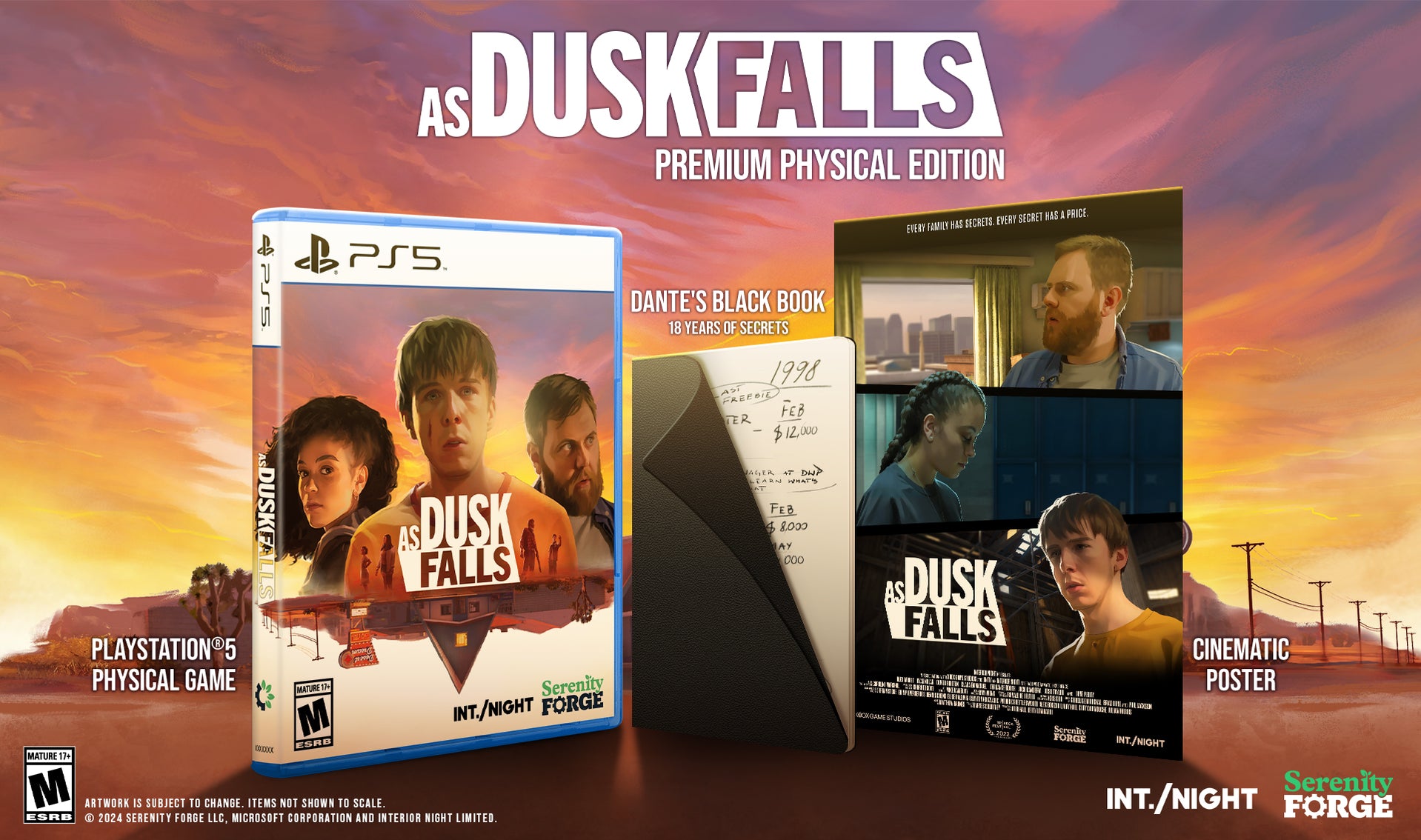 As Dusk Falls [PREMIUM PHYSICAL EDITION] - PS5 — VIDEOGAMESPLUS.CA