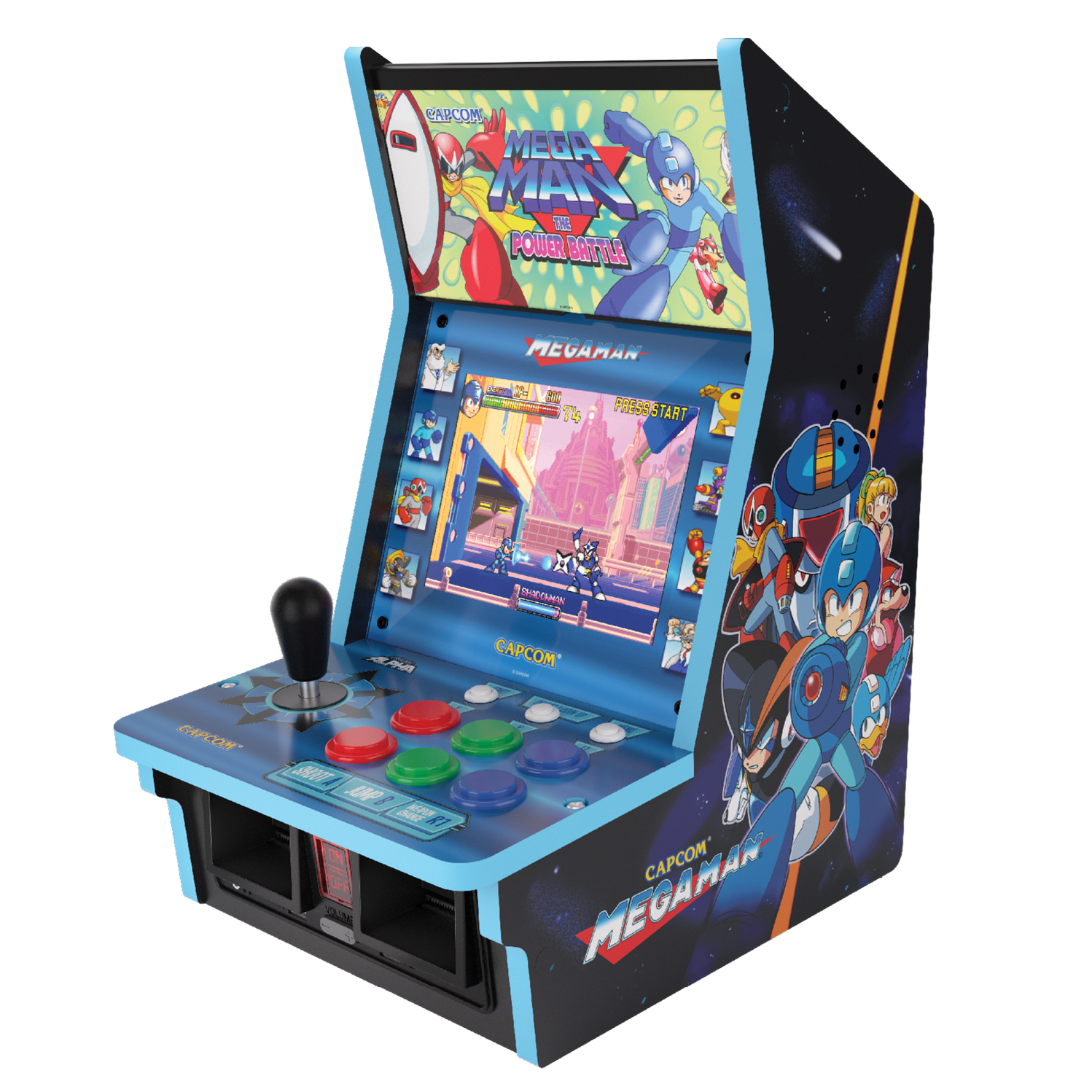 Evercade Alpha Mega Man Bartop Arcade — VIDEOGAMESPLUS.CA