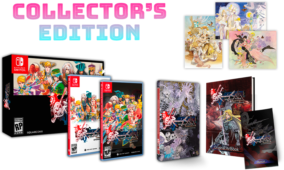 Romancing SaGa -Minstrel Song- Remastered International [Collectors Ed ...