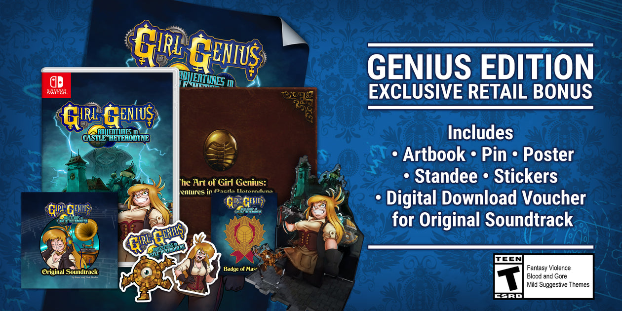 Girl Genius: Adventures in Castle Heterodyne [Genius Edition] - Ninten ...