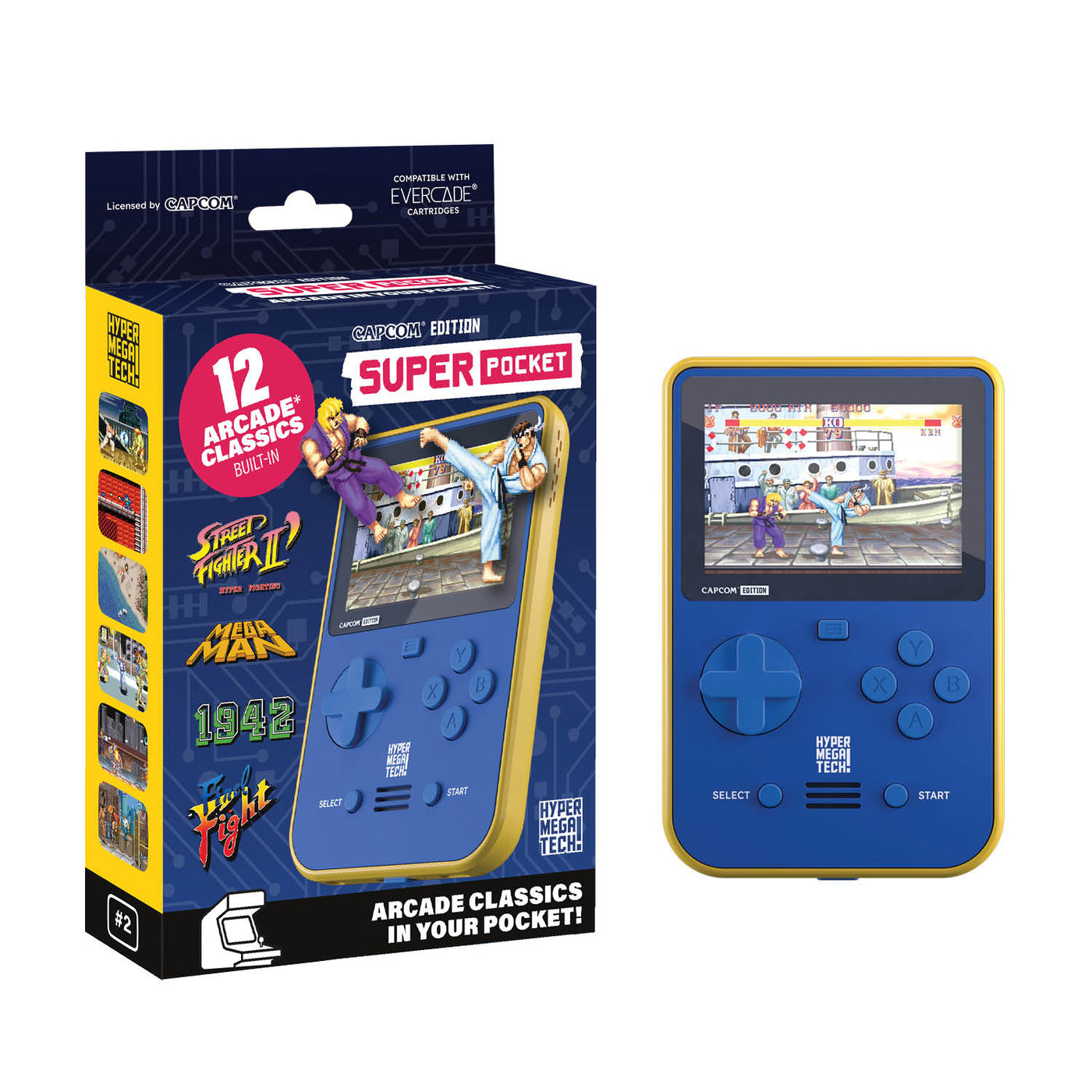 Capcom Super Pocket - HYPER MEGA TECH (FREE SHIPPING) — VIDEOGAMESPLUS.CA