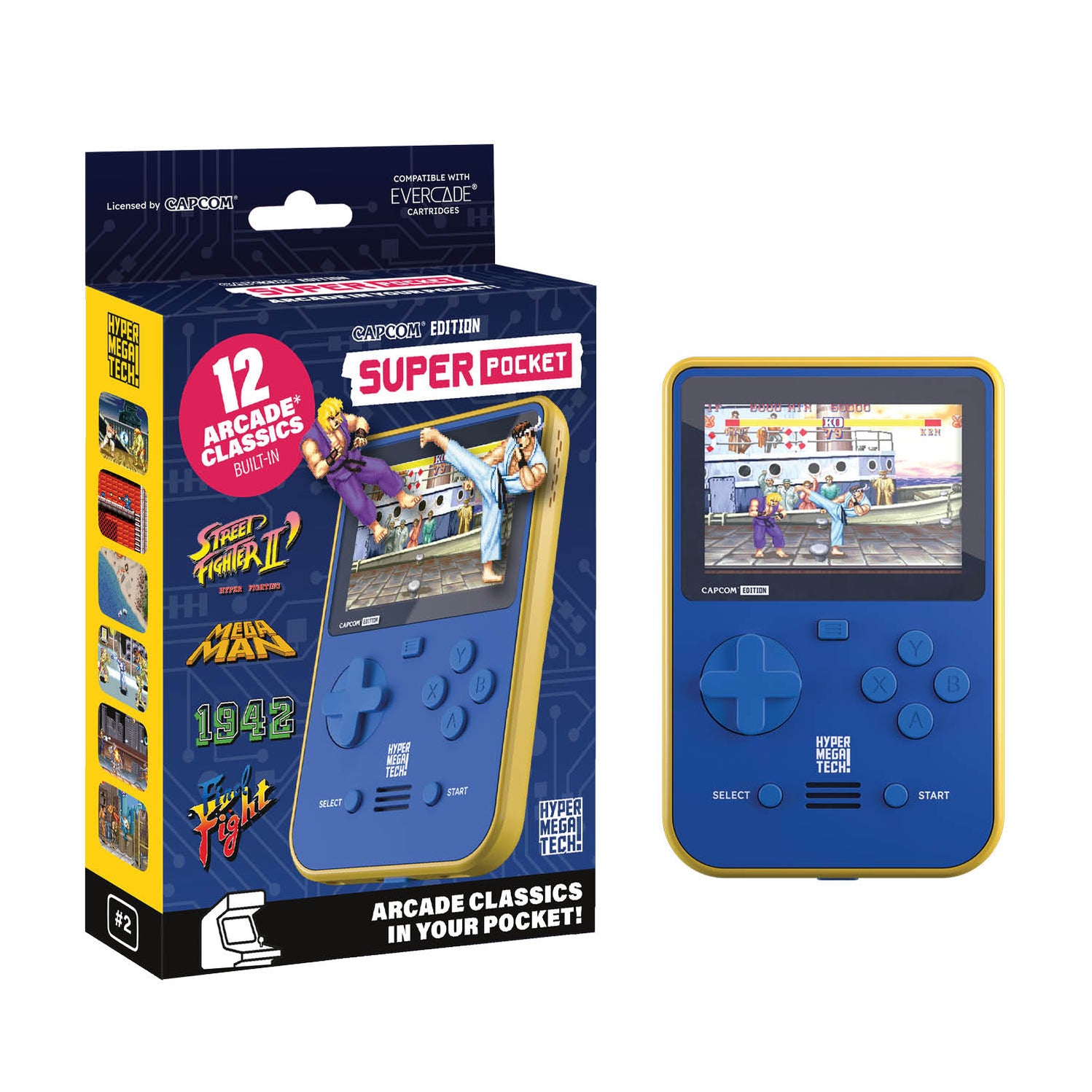 Capcom Super Pocket - HYPER MEGA TECH (FREE SHIPPING) — VIDEOGAMESPLUS.CA
