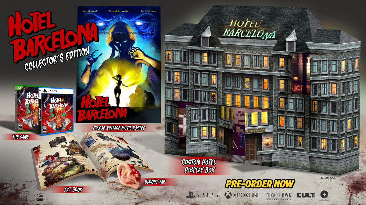 Hotel Barcelona Collector's Edition - PlayStation 5 (PRE-ORDER ...