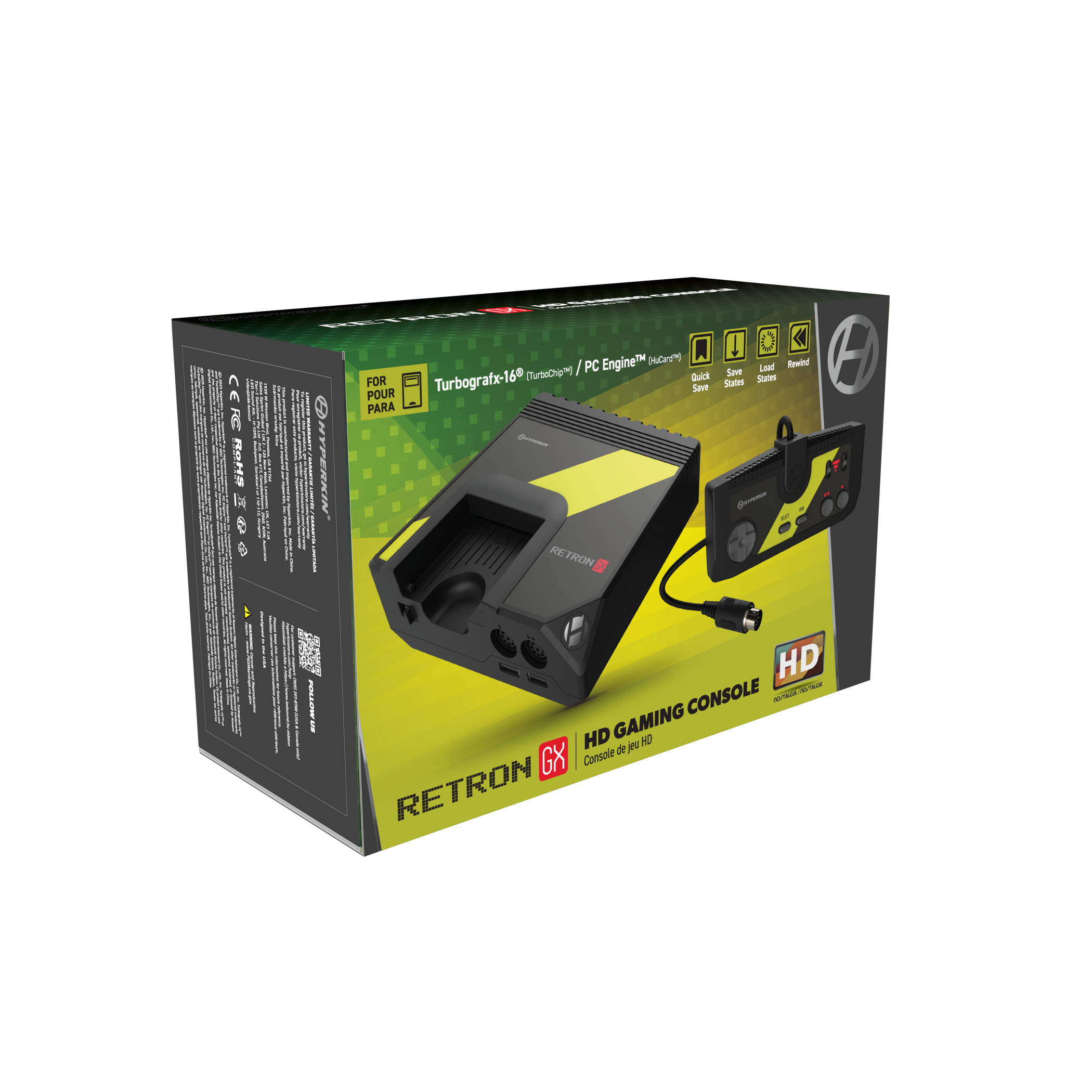 RetroN GX: HD Gaming Console for Turbografx-16®/ PC Engine™ - Hyperkin ...