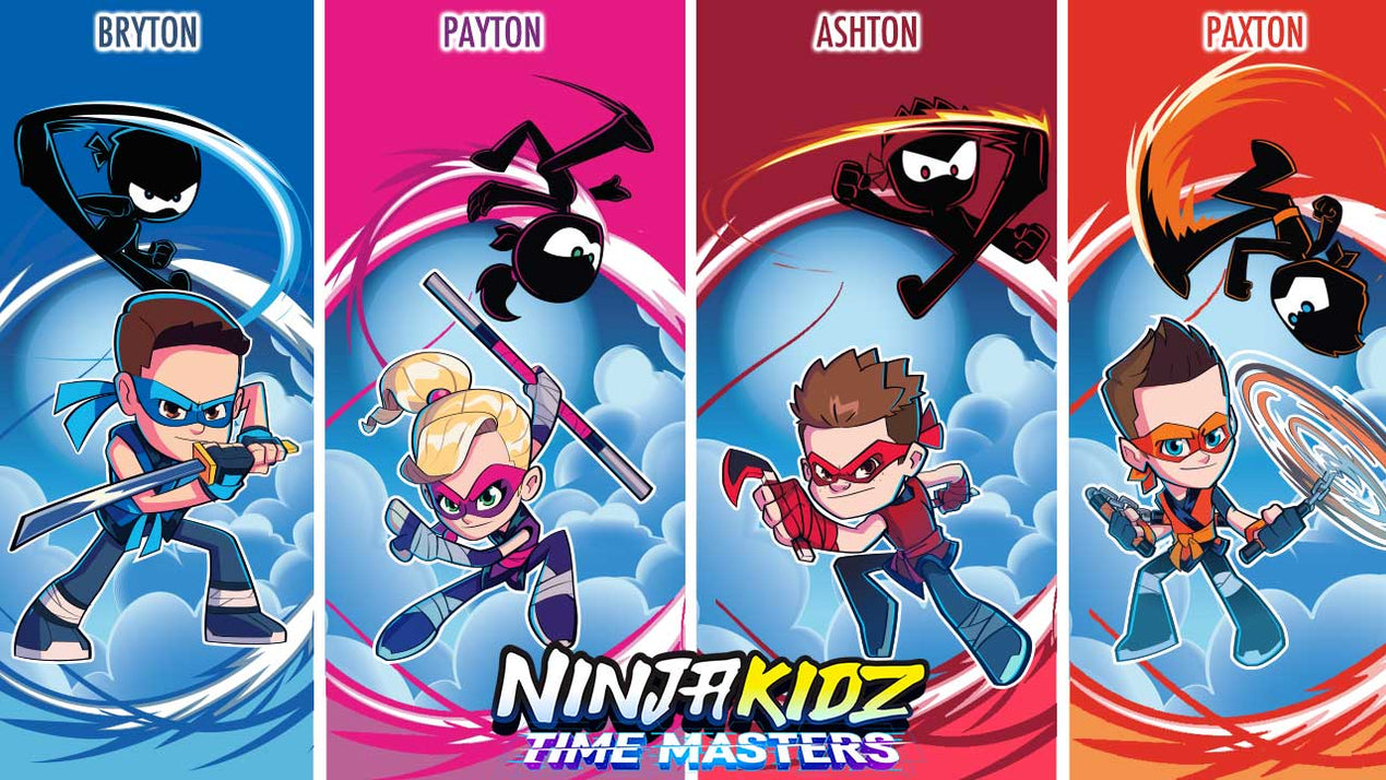 Ninja Kidz Time Masters - Nintendo Switch — VIDEOGAMESPLUS.CA