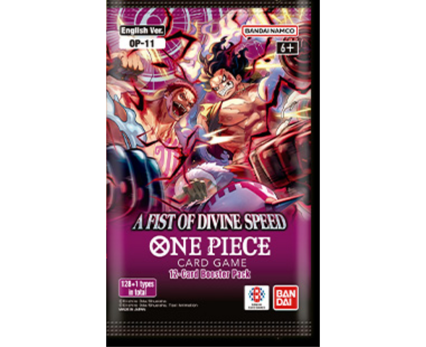 One Piece Card Game - A Fist Of Divine Speed Booster Box (OP-11 ...