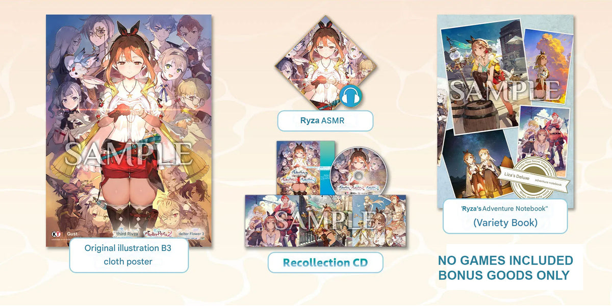 Atelier Ryza Secret Trilogy DX [Premium Box - Goods Only - No Games In ...