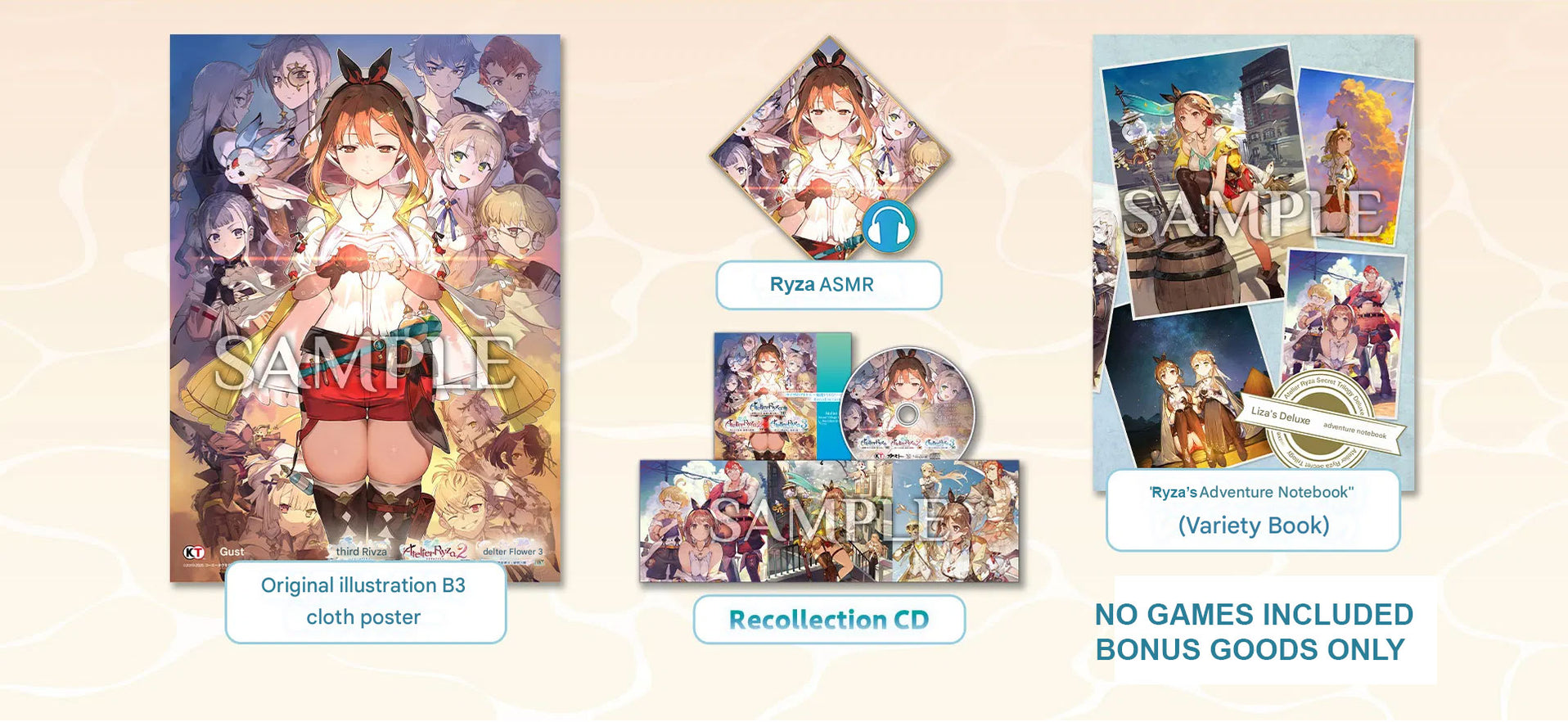 Atelier Ryza Secret Trilogy DX [Premium Box - Goods Only - No Games In ...