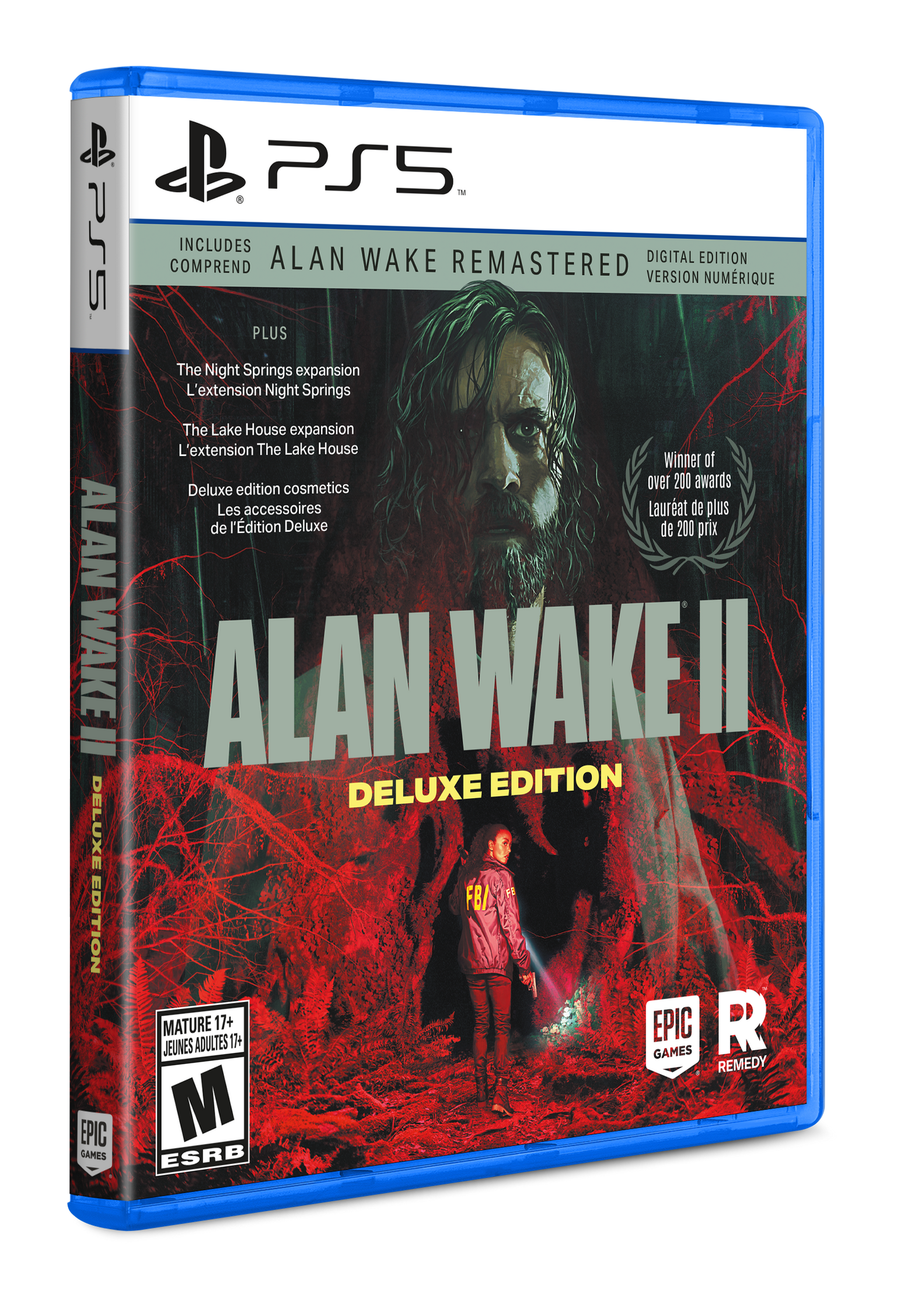 Alan Wake 2 Deluxe Edition - Playstation 5 — VIDEOGAMESPLUS.CA