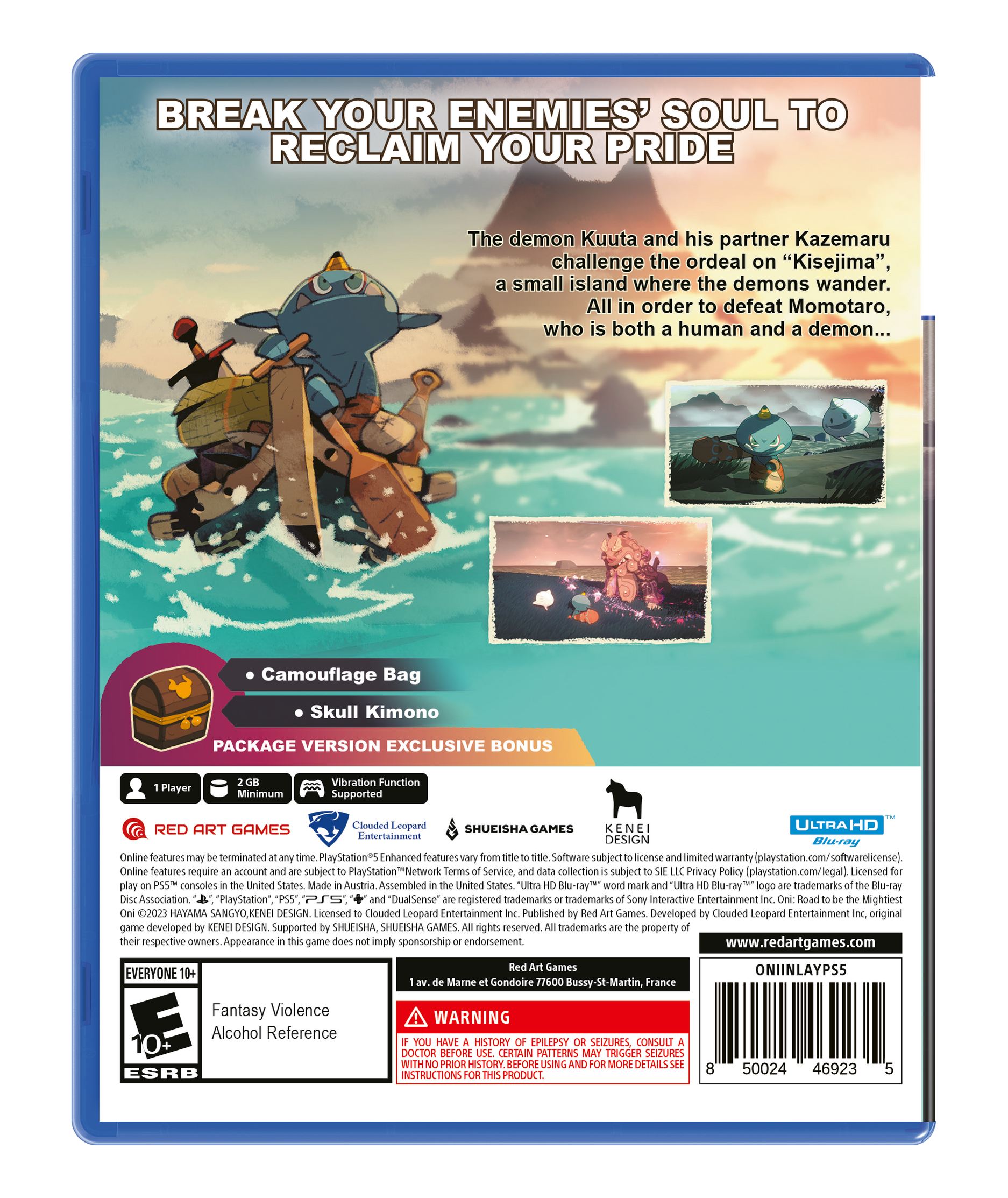 ONI : Road to be the Mightiest Oni - PlayStation 5 — VIDEOGAMESPLUS.CA