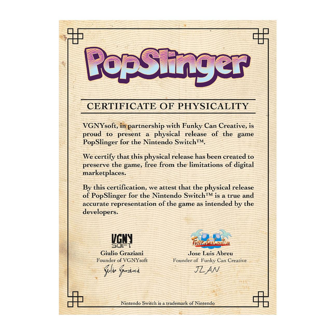 PopSlinger (Standard Edition) - Nintendo Switch — VIDEOGAMESPLUS.CA
