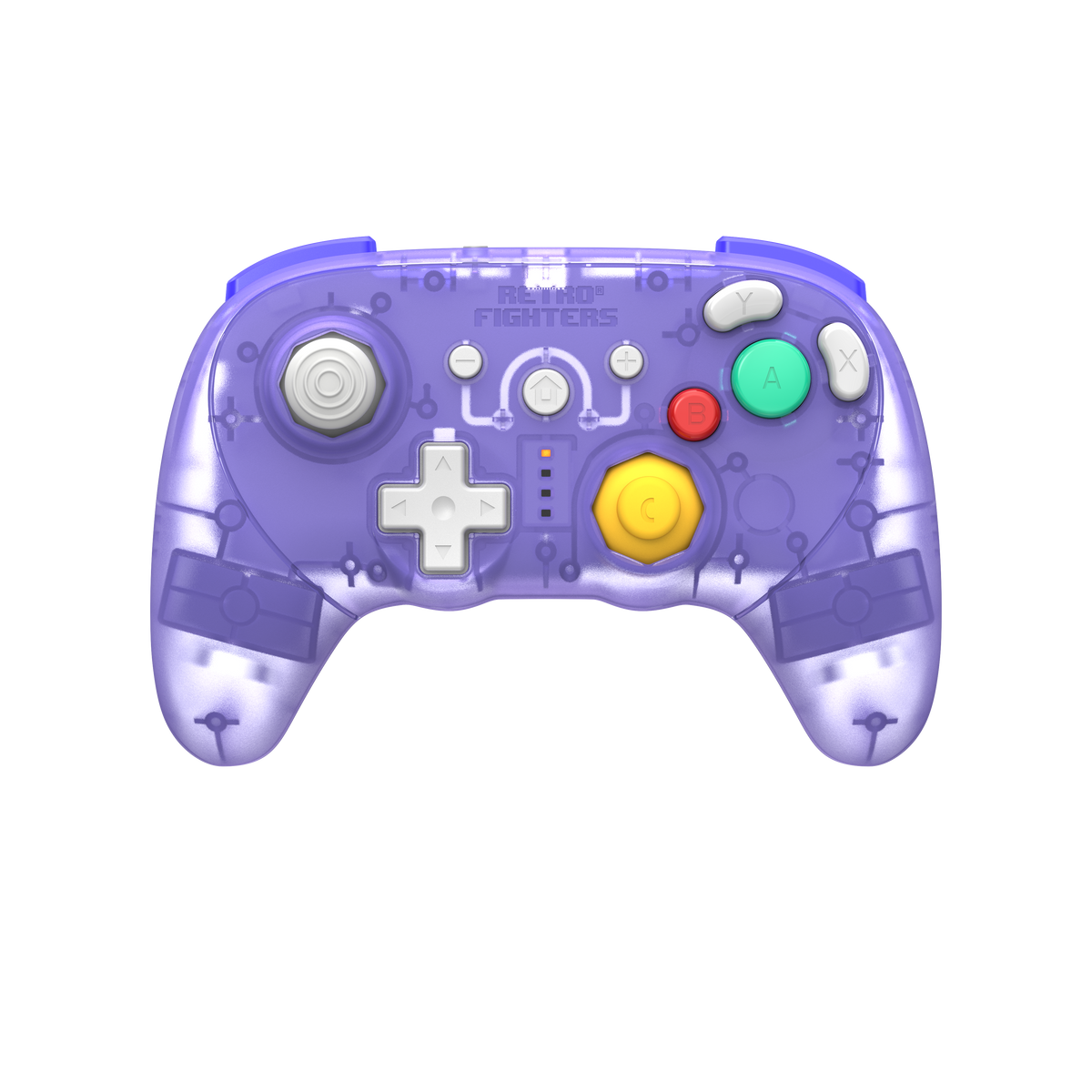 Retro Fighters BattlerGC Pro Wireless GameCube Controller [Glacier ...