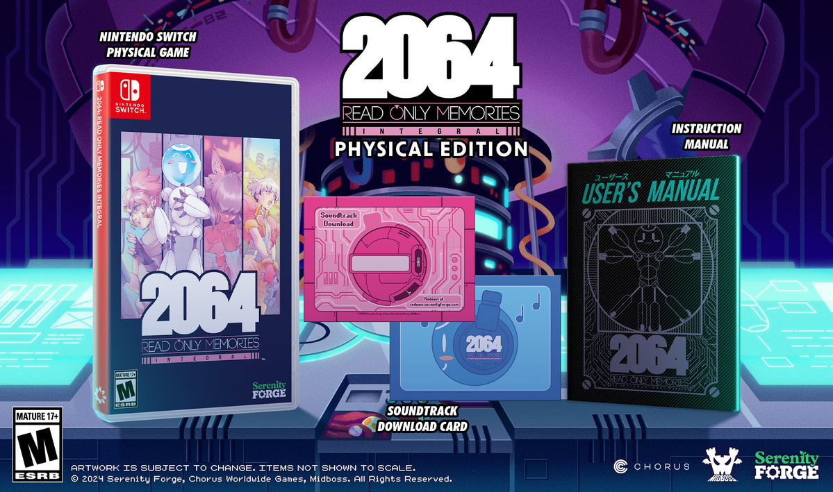 2064: Read Only Memories INTEGRAL - SWITCH (PRE-ORDER) — VIDEOGAMESPLUS.CA