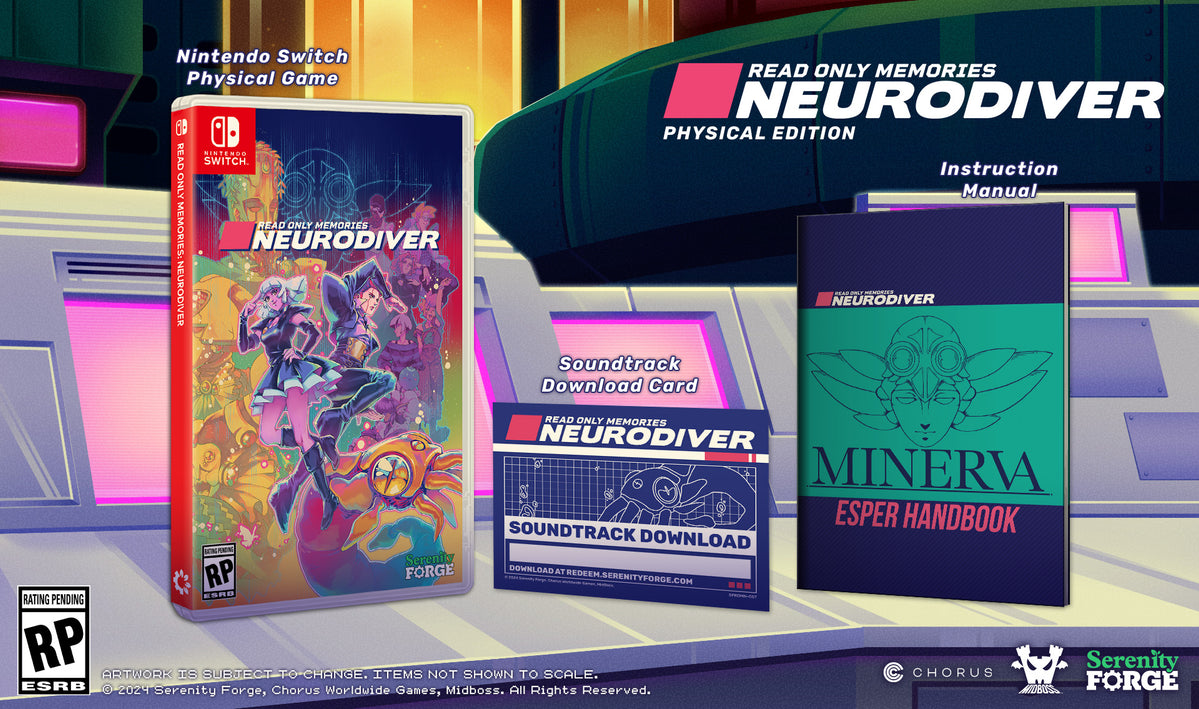 Read Only Memories: NEURODIVER [PHYSICAL EDITION] - SWITCH (PRE-ORDER ...