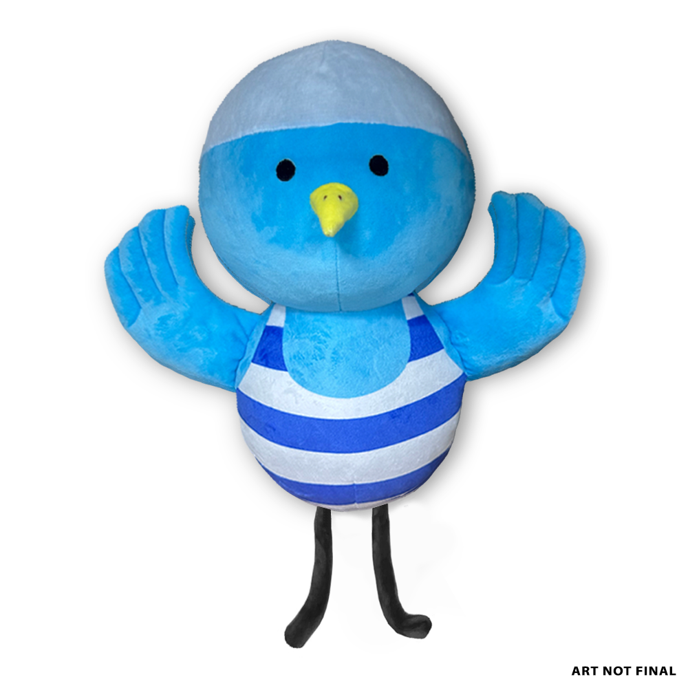 Blue Prince Swim Bird Plush (PRE-ORDER) — VIDEOGAMESPLUS.CA