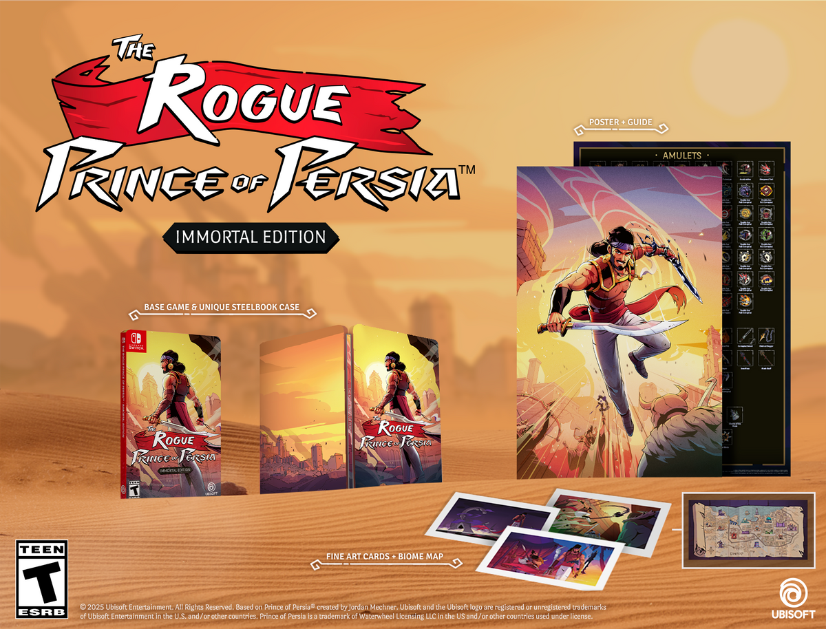 The Rogue Prince of Persia Immortal Edition - Nintendo Switch ...