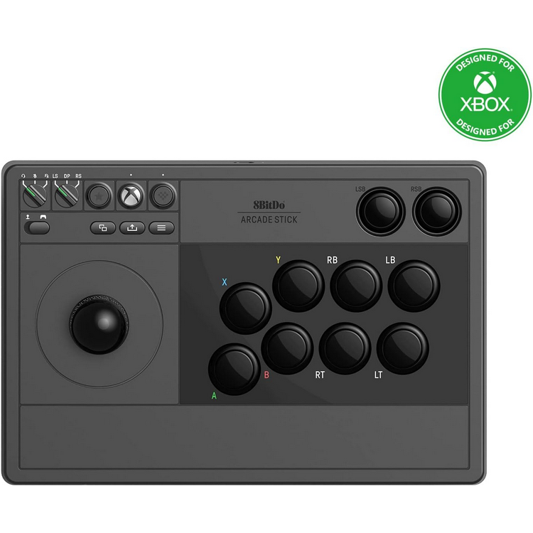 8Bitdo Arcade Stick (Black) for Xbox Series X|S and Xbox One Arcade Fi ...