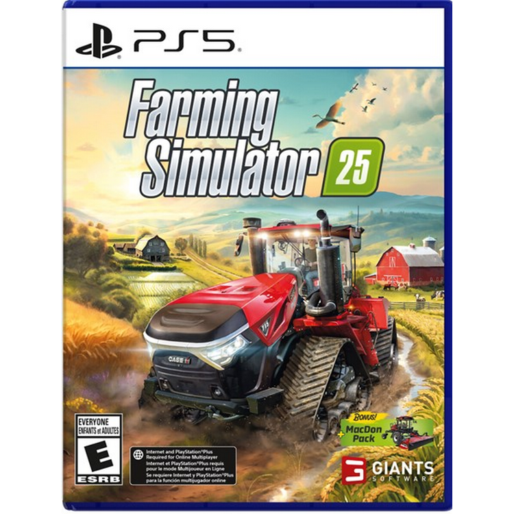 Farming Simulator 25 - Playstation 5 — VIDEOGAMESPLUS.CA