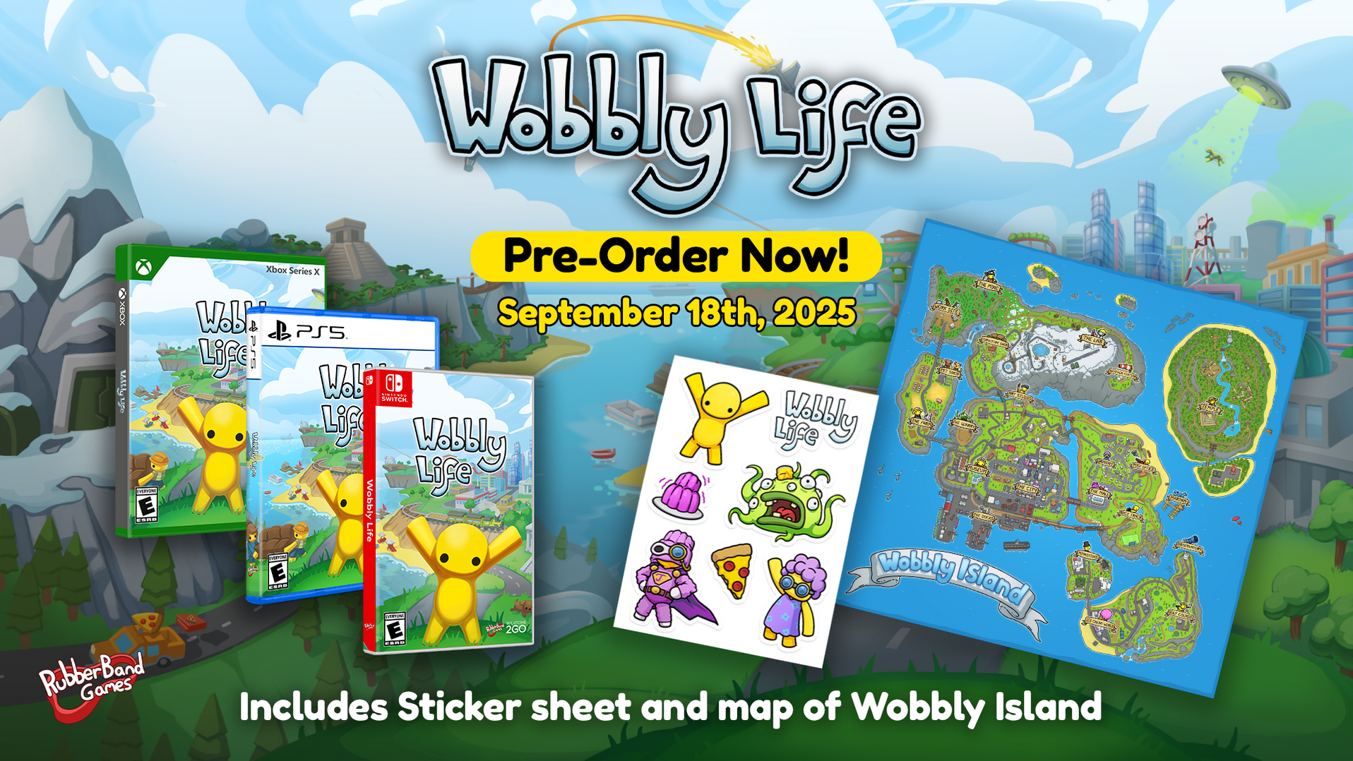 Wobbly Life - Nintendo Switch — VIDEOGAMESPLUS.CA
