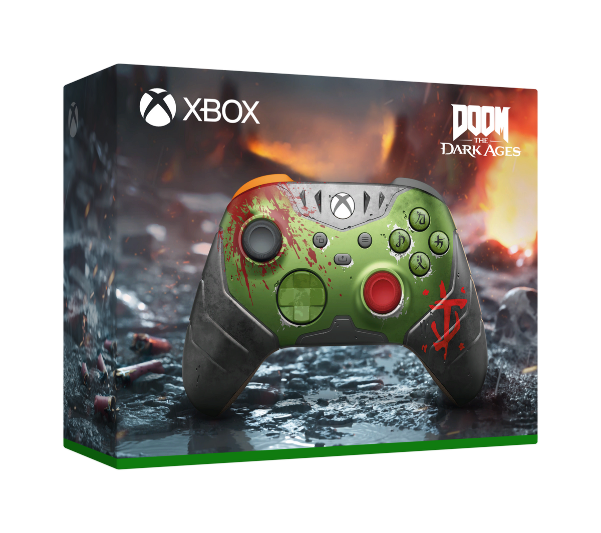 Xbox Wireless Controller – DOOM: The Dark Ages Limited Edition - Xbox ...