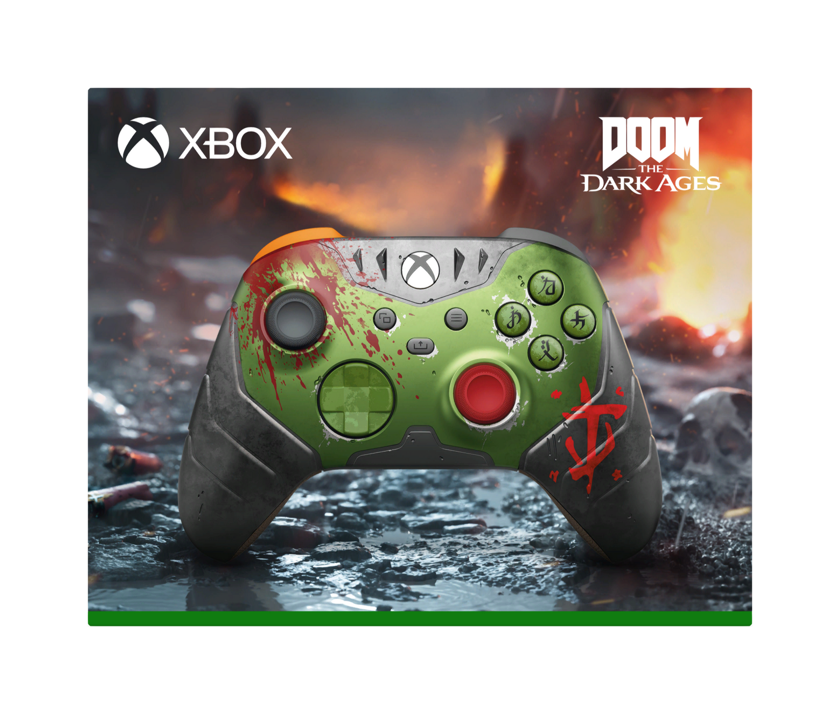 Xbox Wireless Controller – DOOM: The Dark Ages Limited Edition - Xbox ...