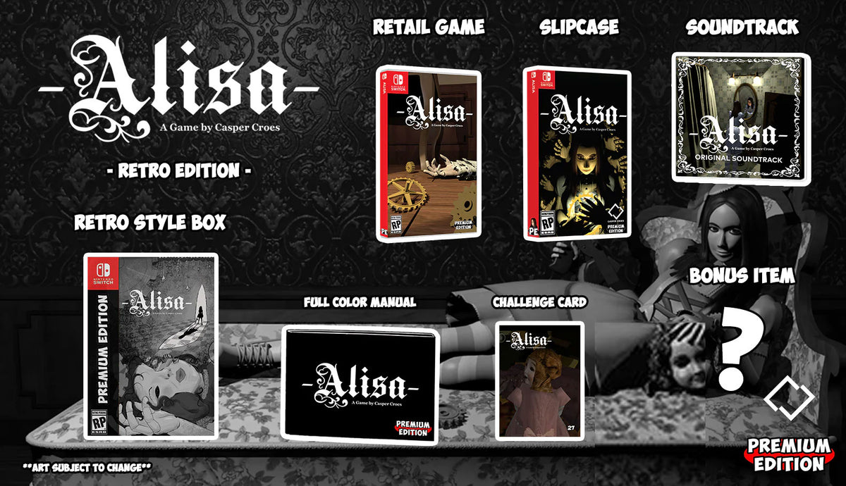 Alisa: Developer's Cut [RETRO EDITION] [PREMIUM EDITION GAMES SERIES 1 — VIDEOGAMESPLUS.CA