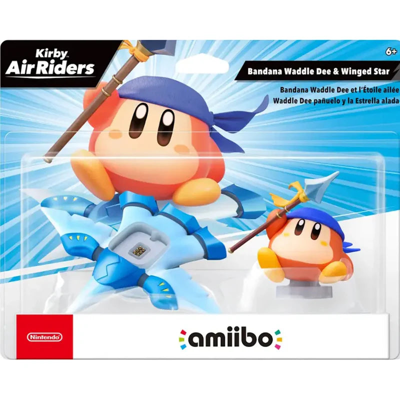 Nintendo Amiibo Bandana Waddle Dee & Winged Star Kirby Air Riders Seri ...