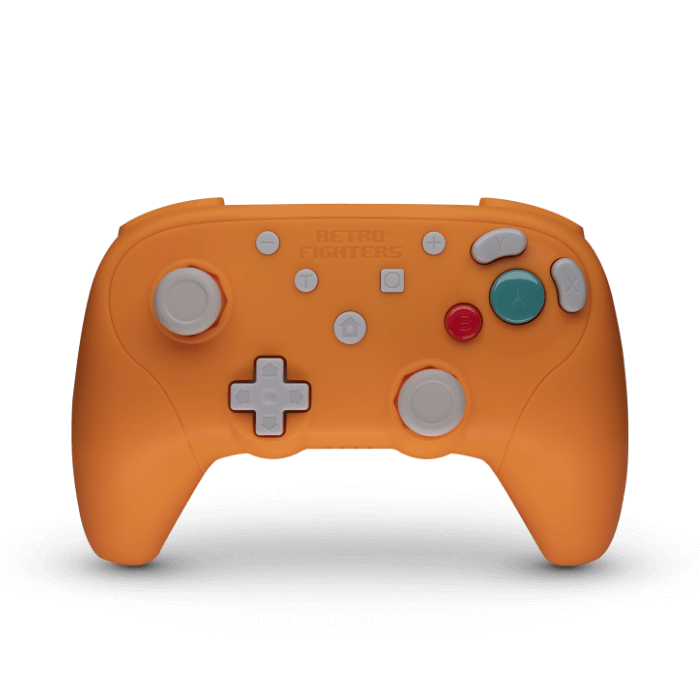 Retro Fighters BattlerGC Next-Gen Wireless GameCube Controller [Orange ...