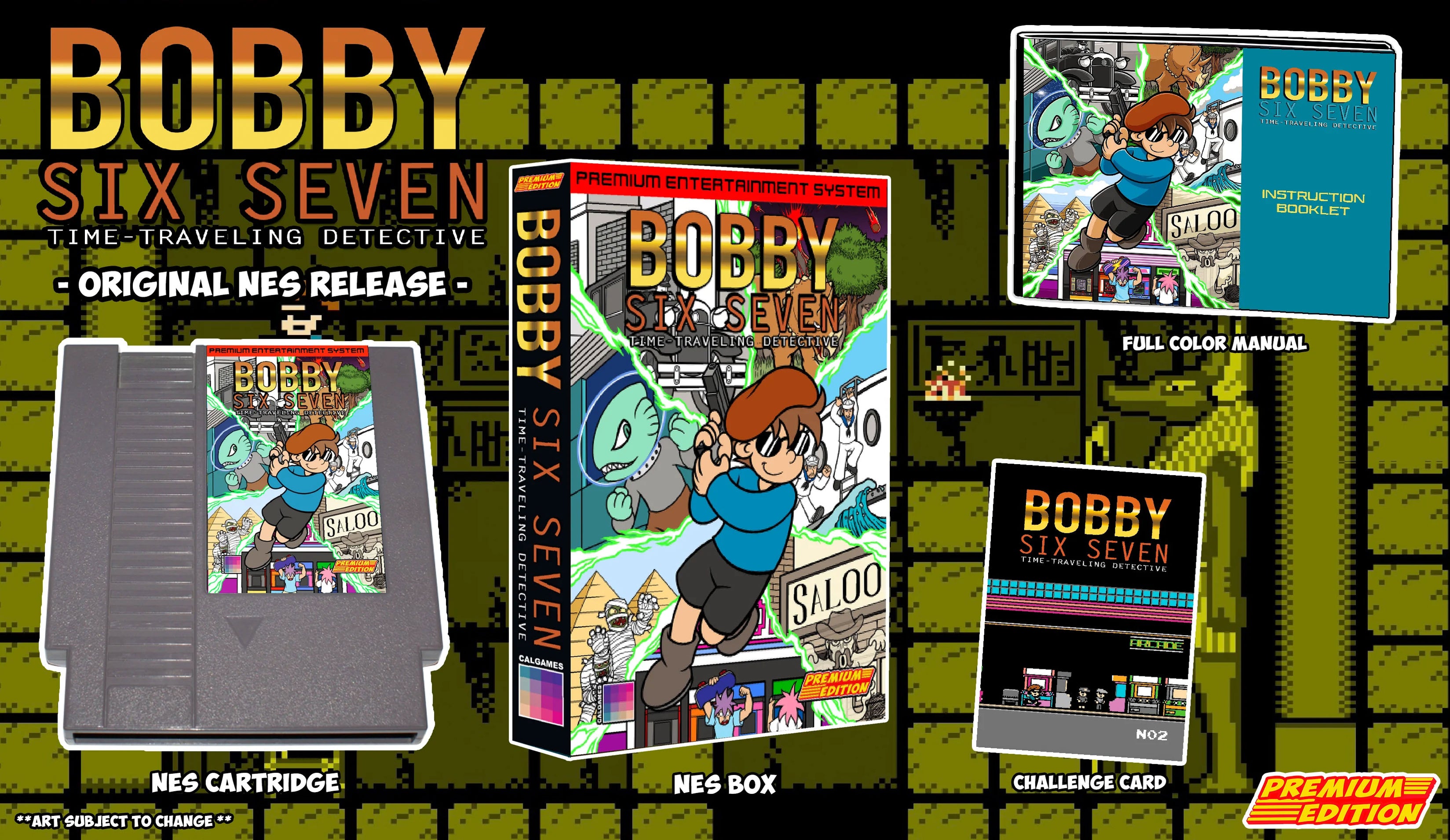 BOBBY SIX SEVEN [ORIGINAL NES EDITION] [PREMIUM EDITION GAMES SERIES 6 ...