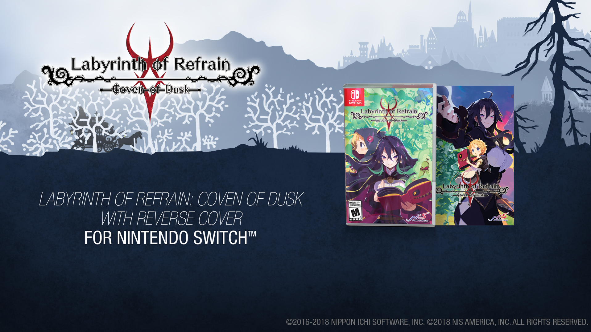 Labyrinth of Refrain Coven of Dusk [w/ Bonus Reverse Cover] - Nintendo ...