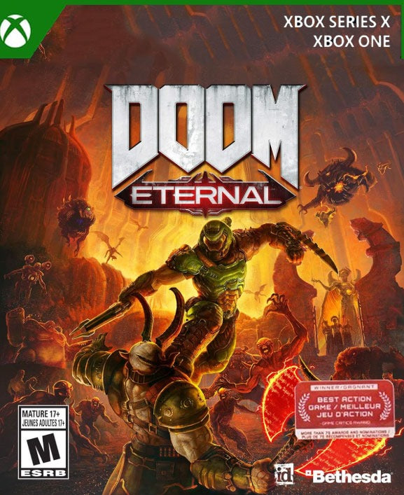 Doom Eternal - Xbox One — VIDEOGAMESPLUS.CA