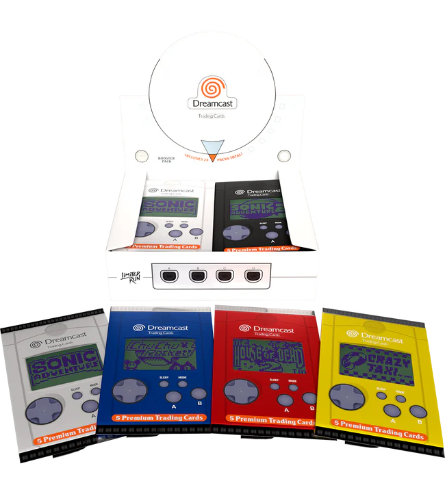 Sega Dreamcast Trading Cards - Booster Box — VIDEOGAMESPLUS.CA