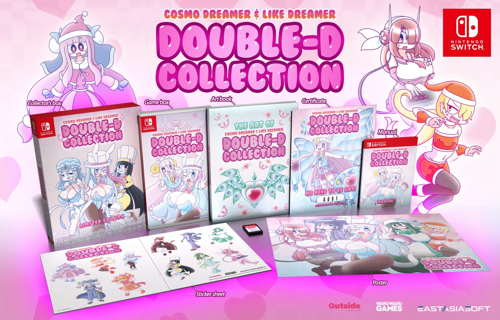 Cosmo Dreamer & Like Dreamer: Double-D Collection [LIMITED EDITION] - — VIDEOGAMESPLUS.CA