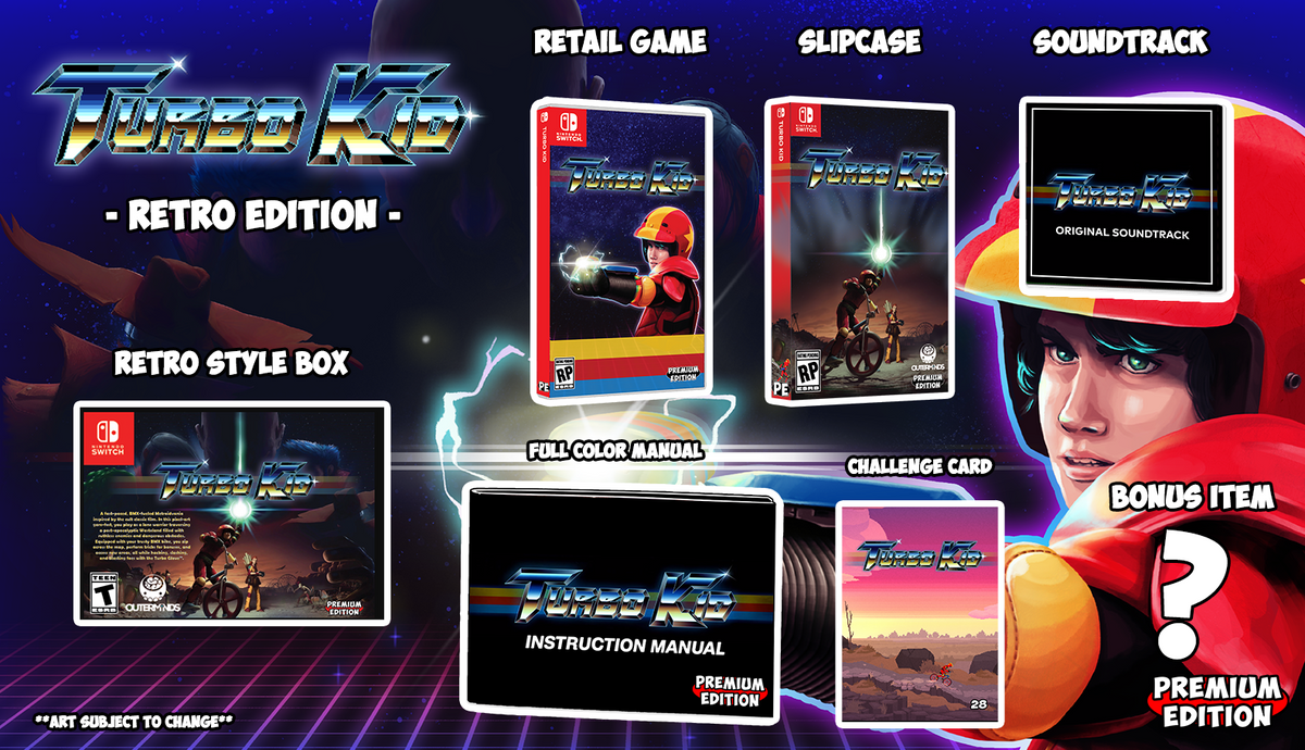 Turbo Kid [RETRO EDITION] [PREMIUM EDITION GAMES SERIES 10] - Nintendo ...