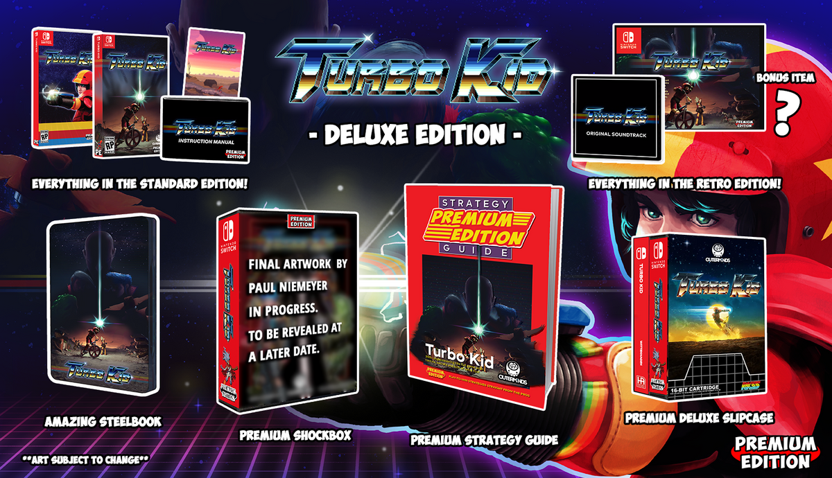 Turbo Kid [DELUXE EDITION] [PREMIUM EDITION GAMES SERIES 10] - Nintend ...