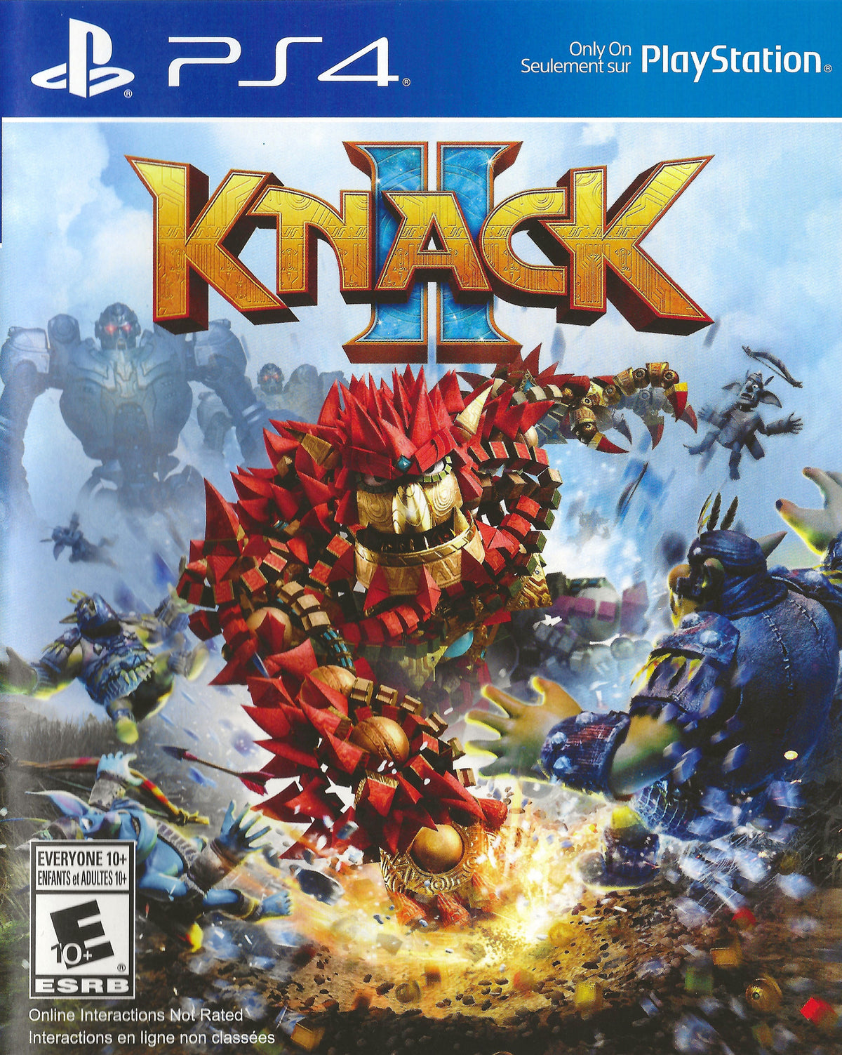 Knack II - Playstation 4 — VIDEOGAMESPLUS.CA