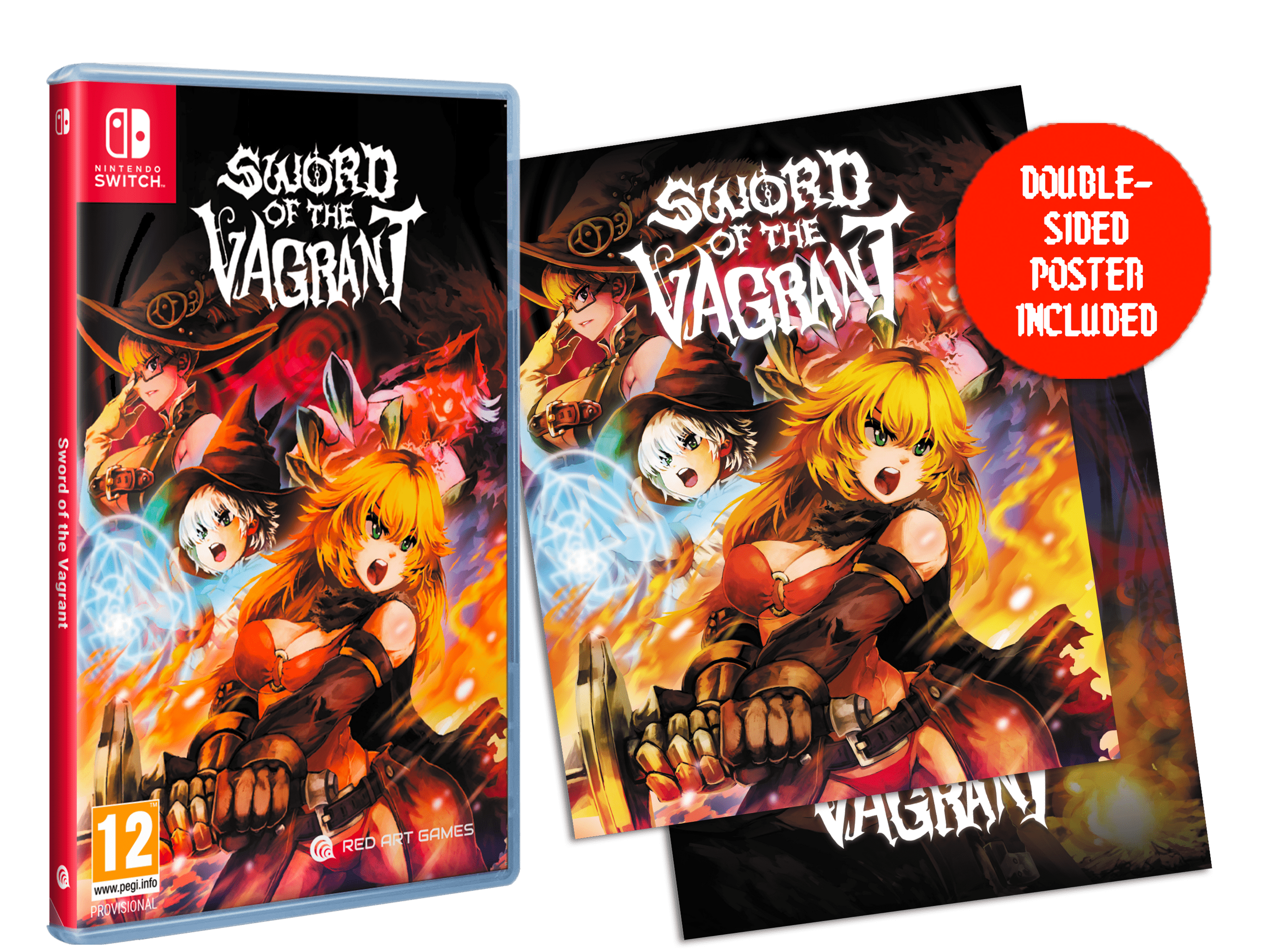Sword of the Vagrant - SWITCH [RED ART GAMES] — VIDEOGAMESPLUS.CA