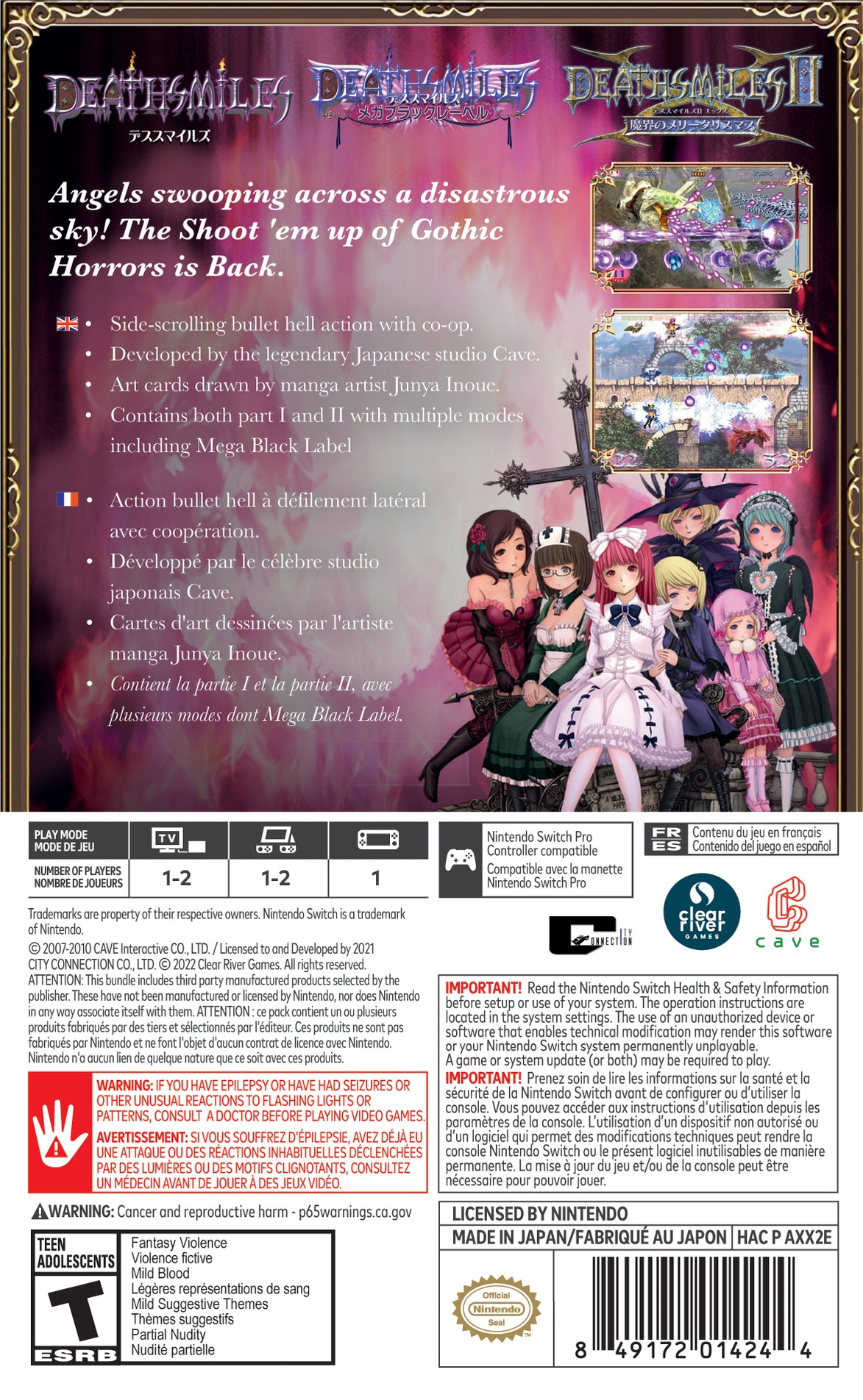 Deathsmiles I & II - Nintendo Switch — VIDEOGAMESPLUS.CA