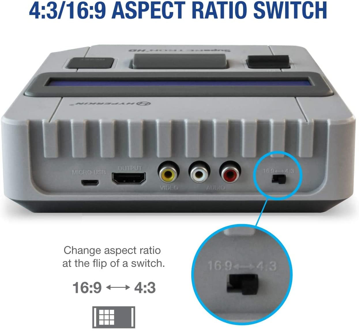 SUPA RETRON HD CONSOLE FOR SNES/SUPER FAMICOM - SNES — VIDEOGAMESPLUS.CA