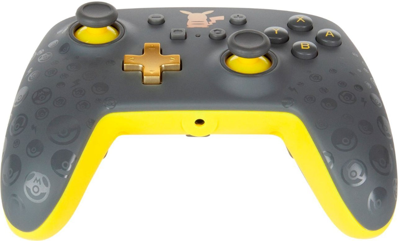 Power A - Enhanced Wired Controller Pokémon Pikachu Grey - Nintendo Sw ...