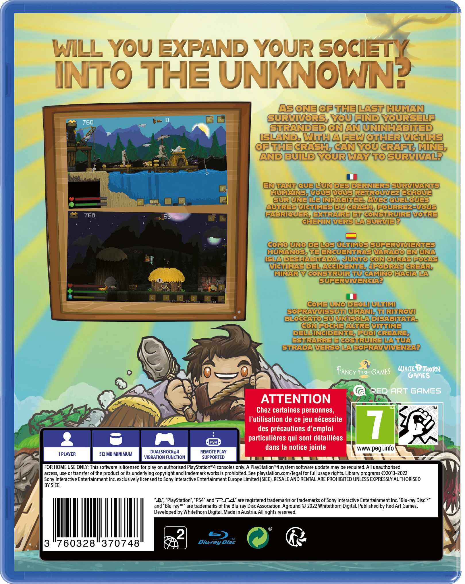 Aground - PlayStation 4 — VIDEOGAMESPLUS.CA