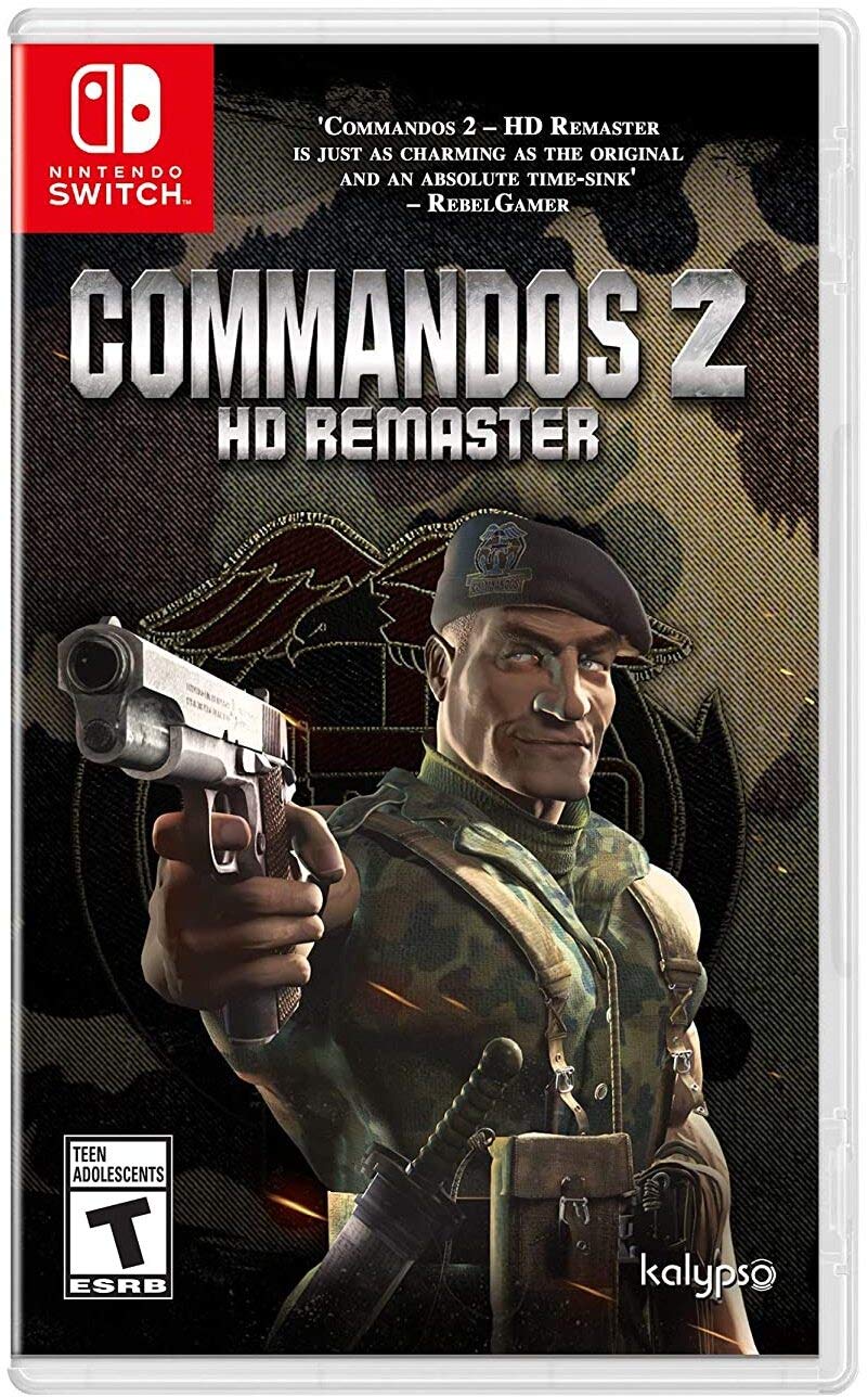 COMMANDOS 2 HD REMASTERED - SWITCH — VIDEOGAMESPLUS.CA