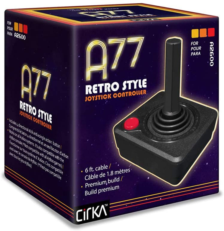 CirKa Atari 2600 "A77" Premium Joystick Controller - ATARI 2600 ...