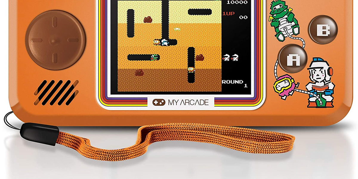 My Arcade Pocket Player - Dig Dug — VIDEOGAMESPLUS.CA