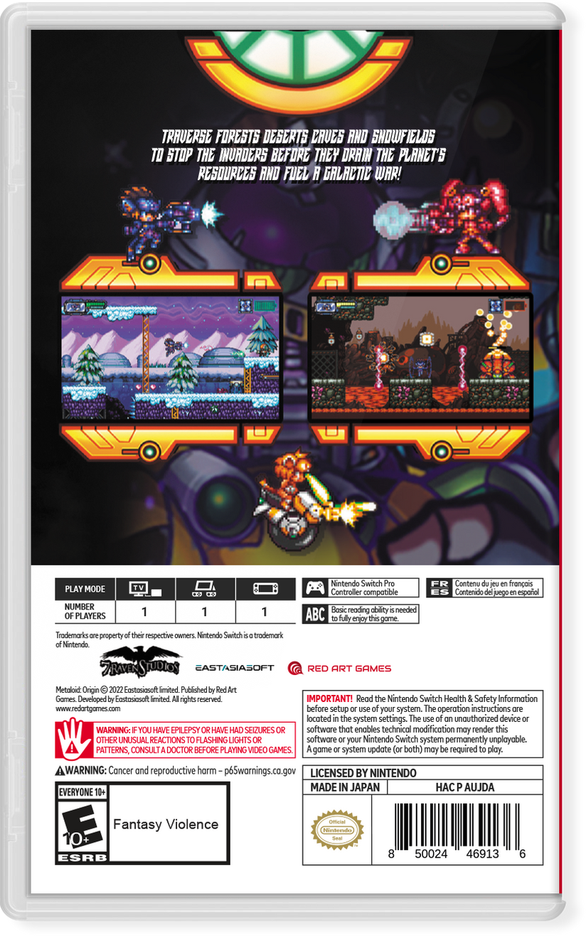 Metaloid: Origin - Nintendo Switch [VGP ESRB EXCLUSIVE] — VIDEOGAMESPLUS.CA
