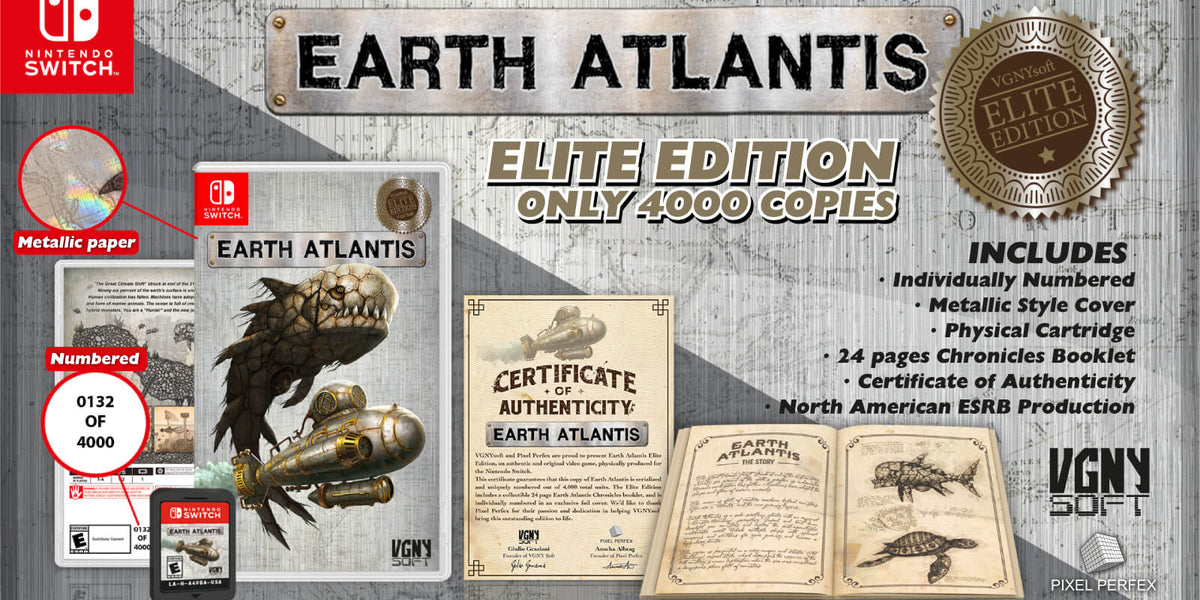 Earth Atlantis [Elite Edition] - SWITCH [VGNY SOFT] — VIDEOGAMESPLUS.CA